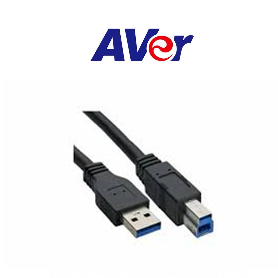 AVER ACC USB 2.0 TYPE-B TO TYPE-A CABLE 5M