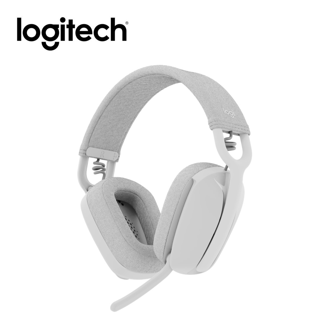 LOGITECH ZONE VIBE 100 WIRELESS HEADSET OFF WHITE