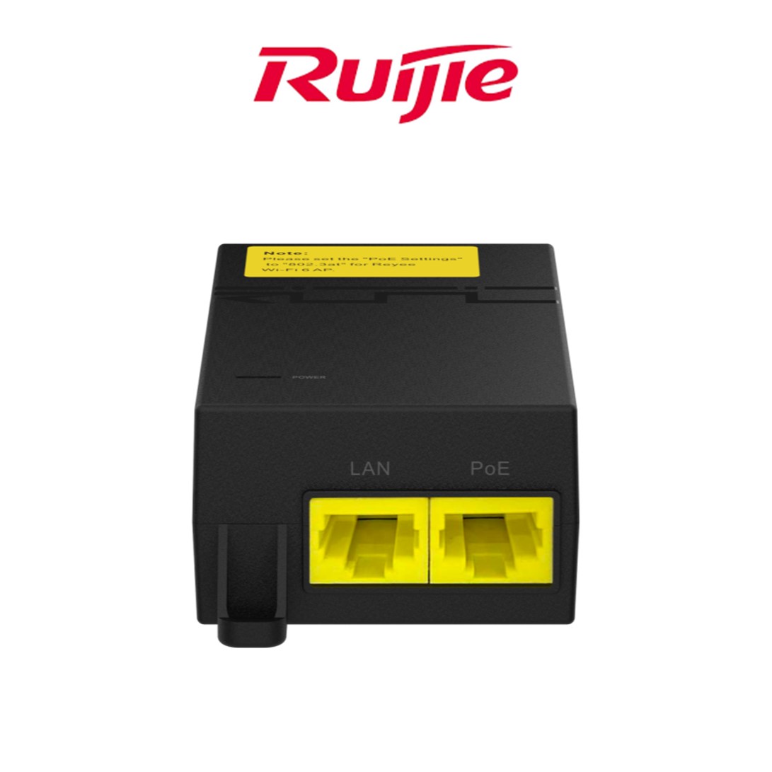 RUIJIE 1 PORT NON PASSIVE POE ADAPTER (POE/ AF 31.2W)